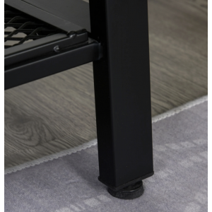 Small TV Stand Vintage Industrial Furniture Rustic Metal Cabinet ...