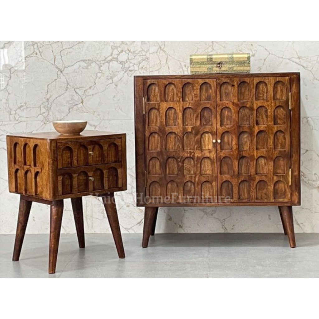 Mid Century Cabinet Danish Storage Cupboard Scandinavian Nordic Shelf ...