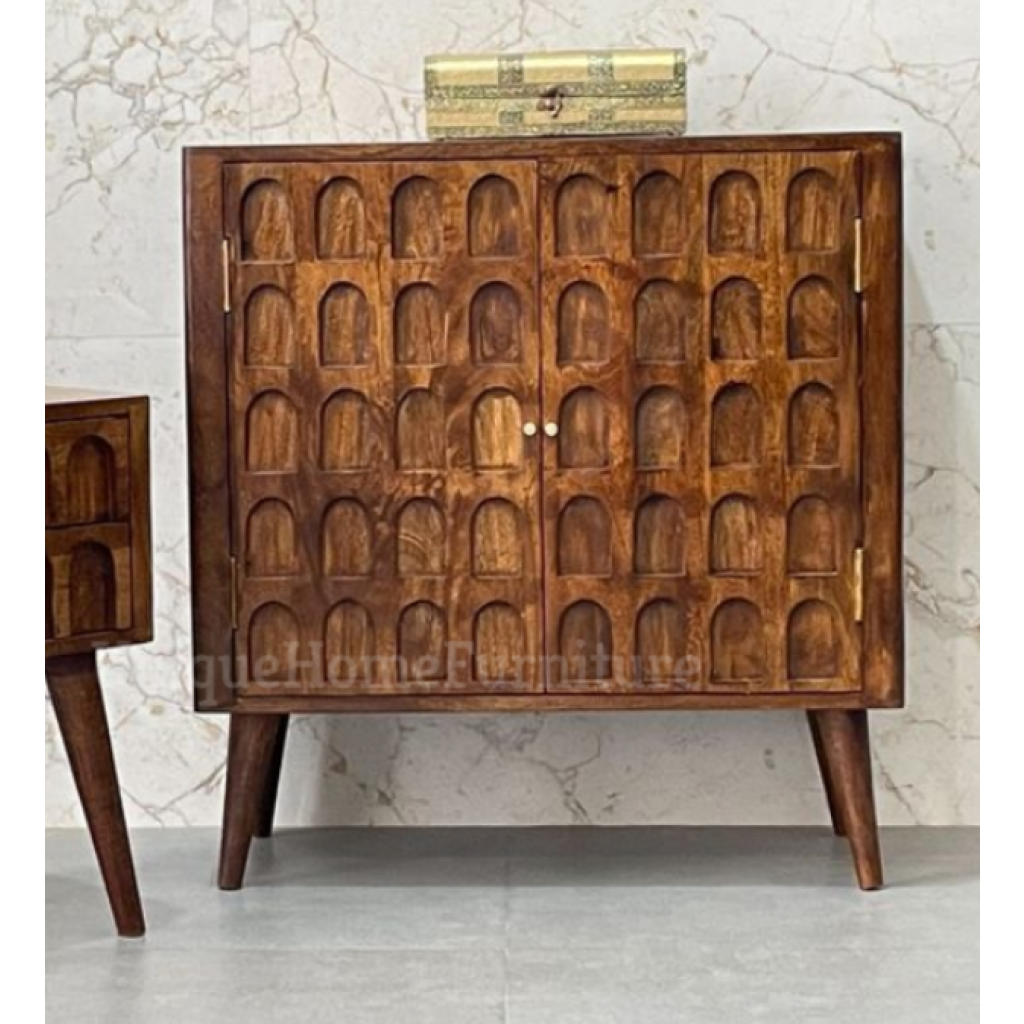 Mid Century Cabinet Danish Storage Cupboard Scandinavian Nordic Shelf ...