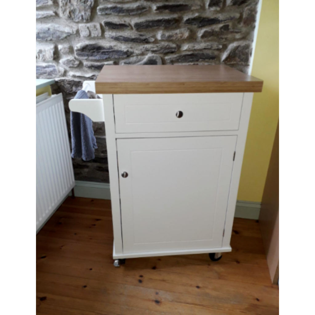Small Kitchen Island Butchers Block Table Storage Cabinet Trolley ...