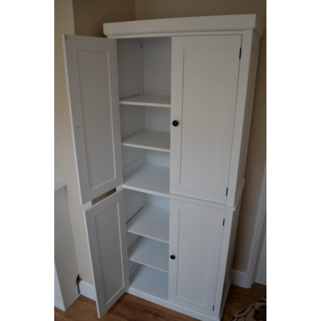 Modern Kitchen Cupboard Large Storage Cabinet Tall Larder Pantry ...