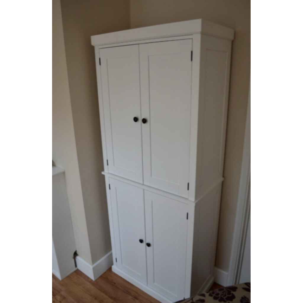 Modern Kitchen Cupboard Large Storage Cabinet Tall Larder Pantry ...
