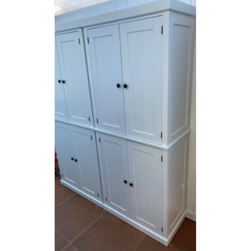 Modern Kitchen Cupboard Large Storage Cabinet Tall Larder Pantry ...