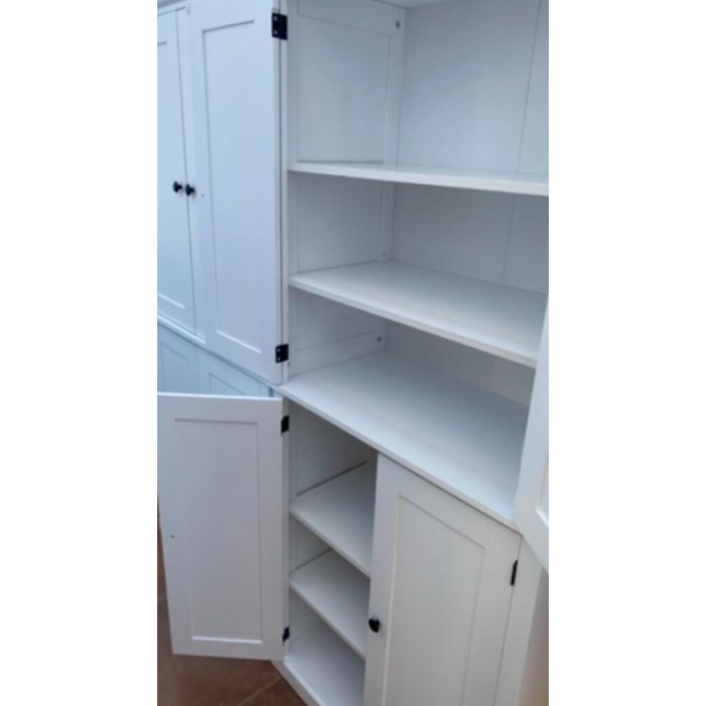 Modern Kitchen Cupboard Large Storage Cabinet Tall Larder Pantry ...